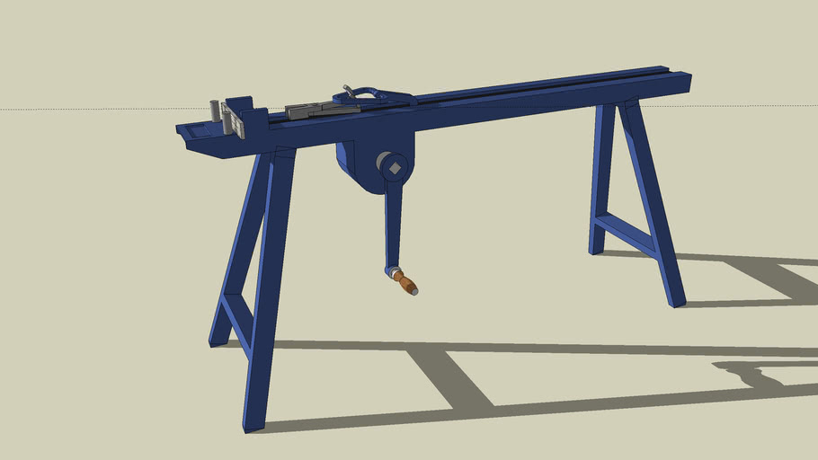 drawing bench | 3D Warehouse