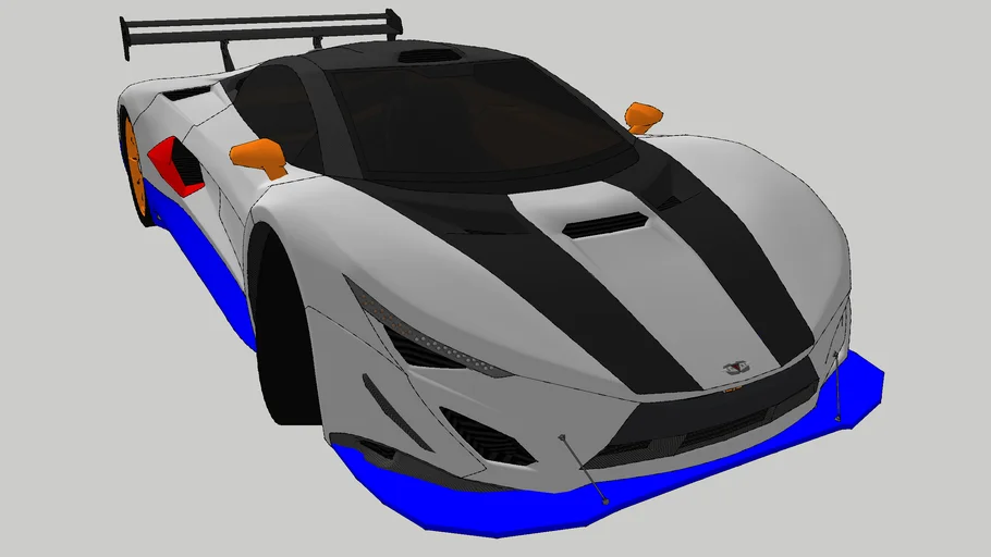 Shimmy Specter GT3 Nichz Racing Car | 3D Warehouse