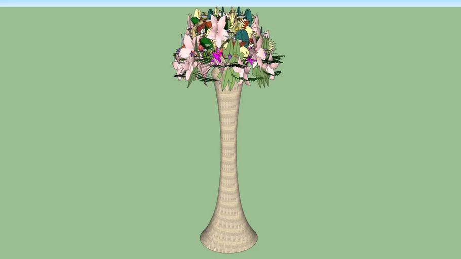 Flower stand 6 | 3D Warehouse