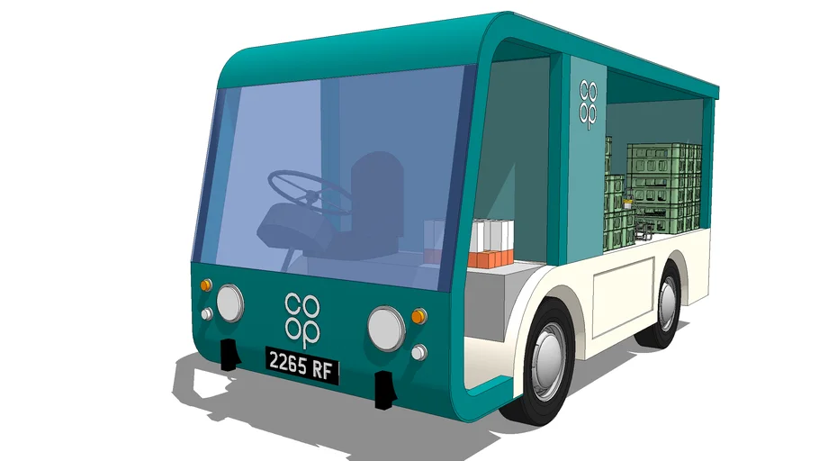 MILK FLOAT | 3D Warehouse