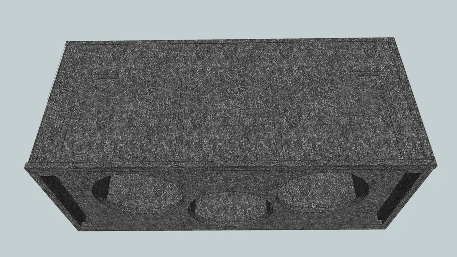 triple subbox | 3D Warehouse