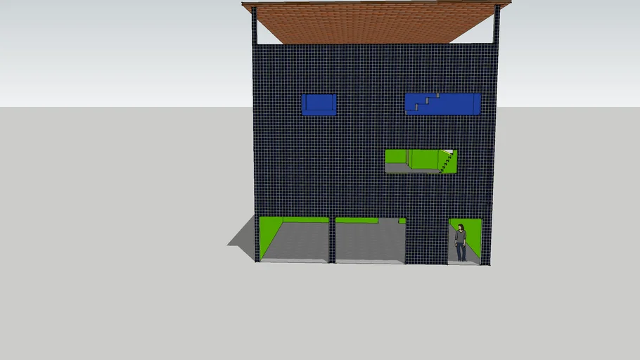 Modelo (Casa simples) | 3D Warehouse