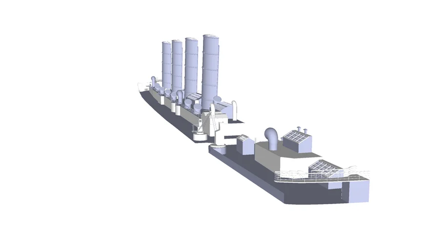 RMS Lusitania Underconstruction part 3 of 3 (UPDATED 6) | 3D Warehouse