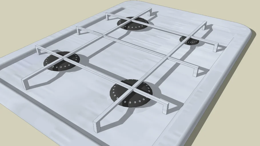 Gas stove | 3D Warehouse