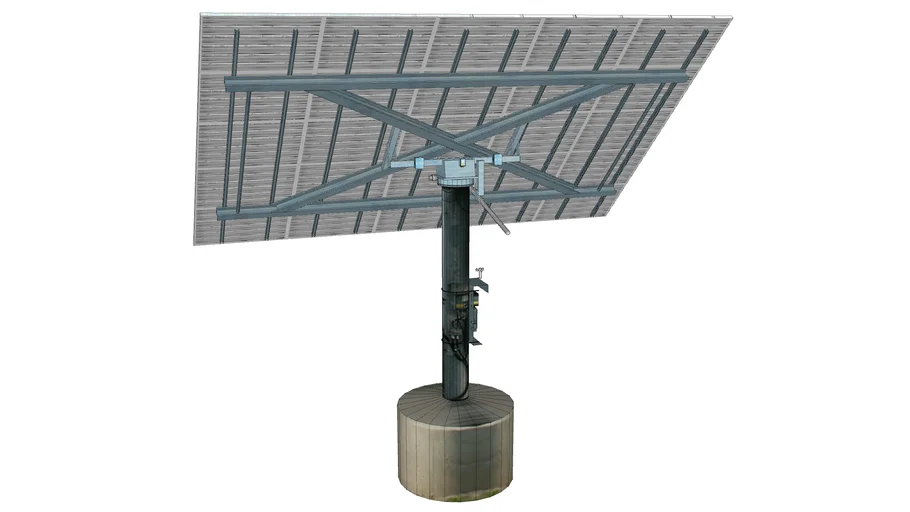 solar tracker | 3D Warehouse