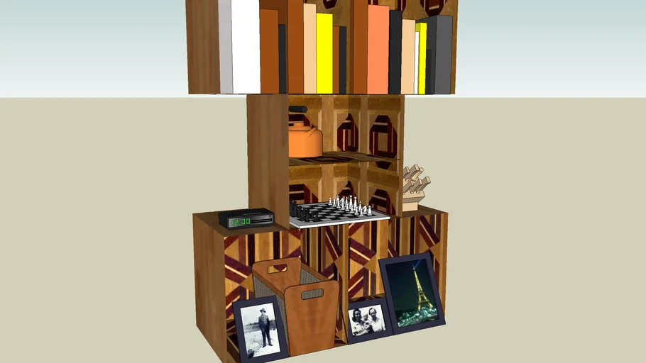 Designer Storage Boxes | 3D Warehouse