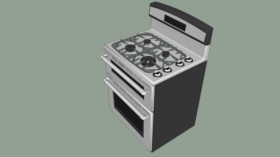 Gas stove 02 | 3D Warehouse