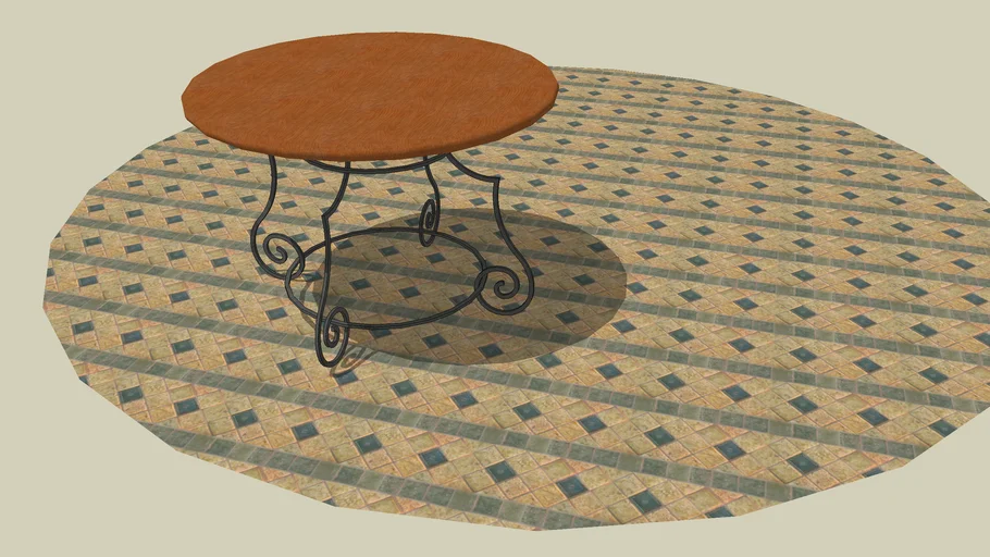 Round Table | 3D Warehouse