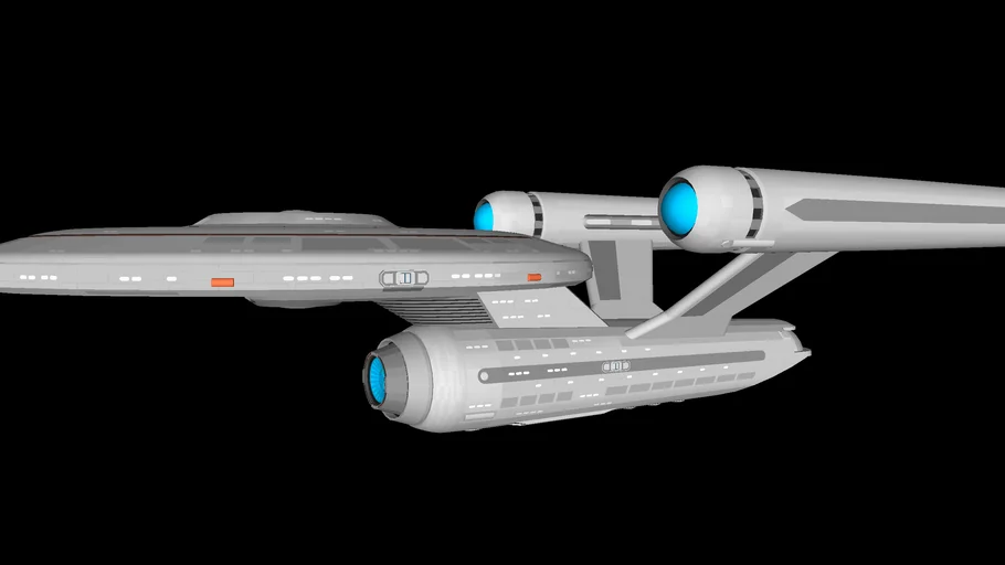 Basic Starship; Constitution Class | 3D Warehouse
