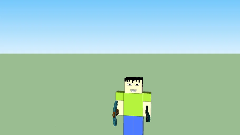 Minecraft person | 3D Warehouse