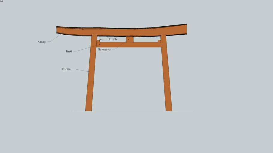 Torii Gate | 3D Warehouse