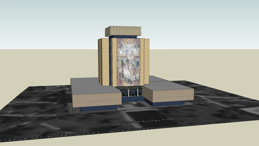 Hesburgh Library | 3D Warehouse