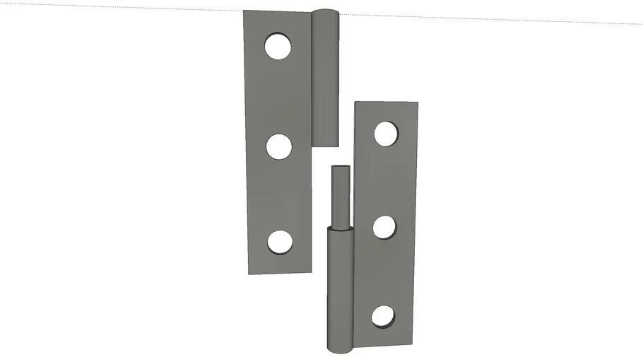 Simple Hinge | 3D Warehouse