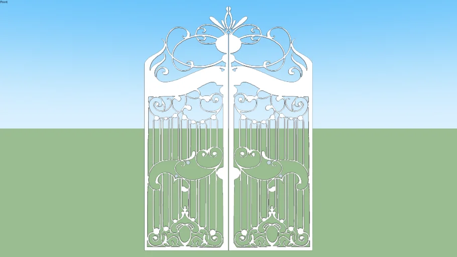 Iron Gate - type 3 | 3D Warehouse