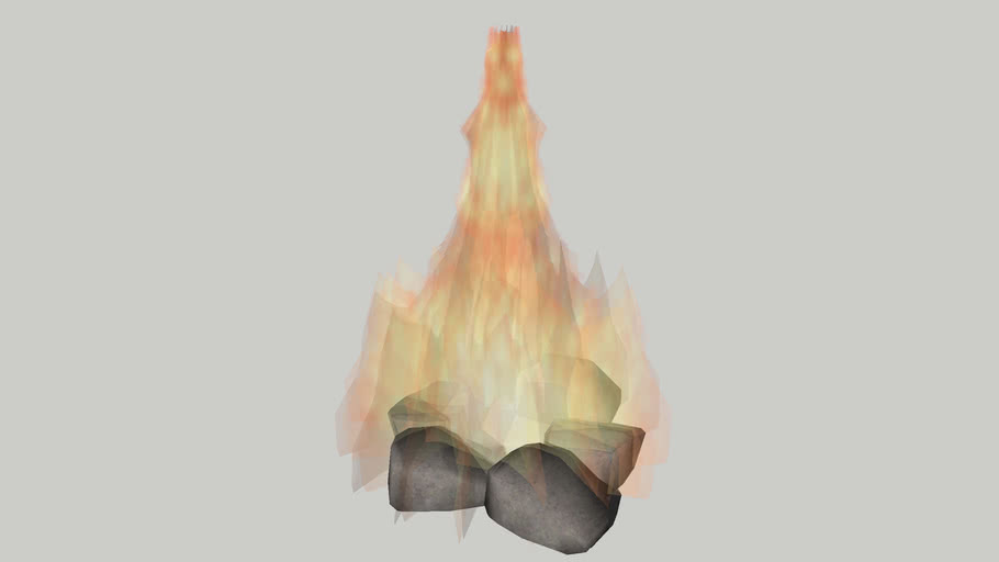 Simple Fire | 3D Warehouse