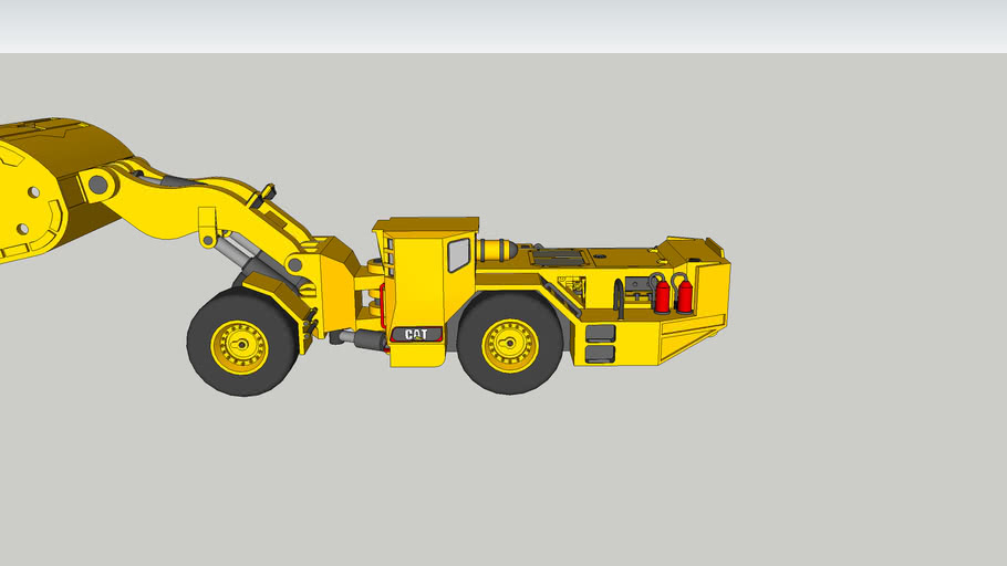 LHD Caterpillar mining 1600 G | 3D Warehouse