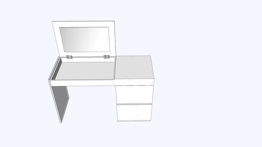 Make up Vanity | 3D Warehouse