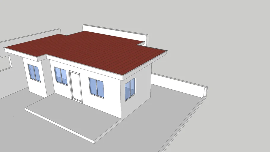 Single Storey House | 3D Warehouse