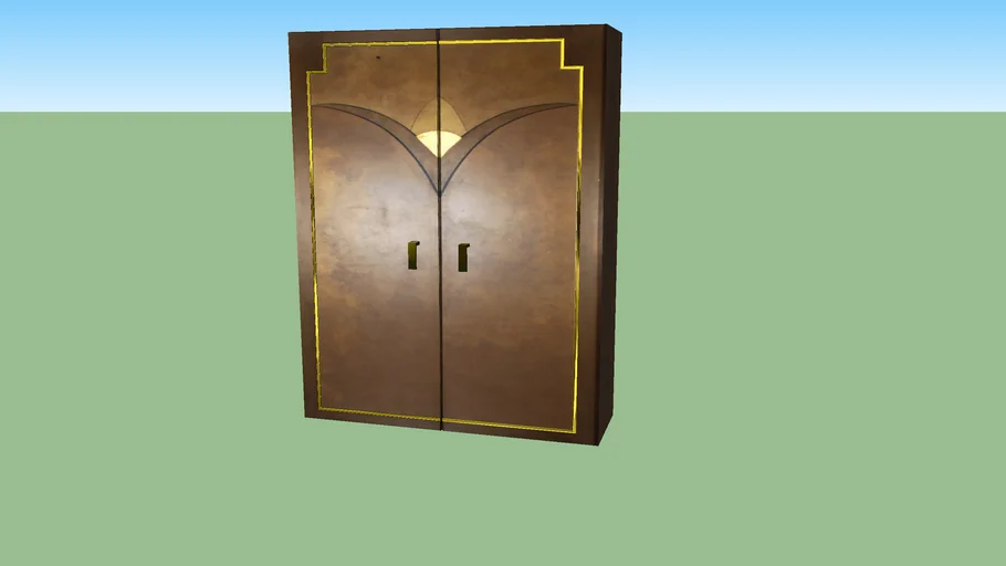 art deco wardrobe | 3D Warehouse
