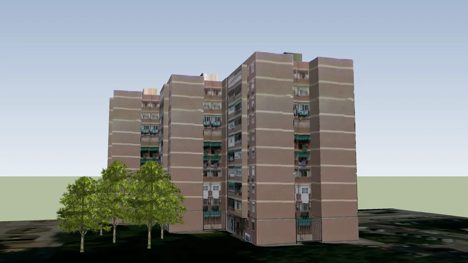 Edificios de viviendas en Zarzaquemada | 3D Warehouse