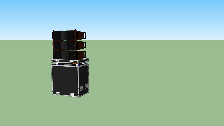 L'acoustic Line-array | 3D Warehouse