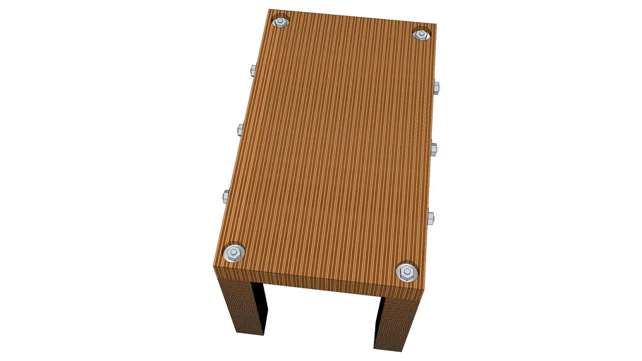 laminated plywood coffee table | 3D Warehouse