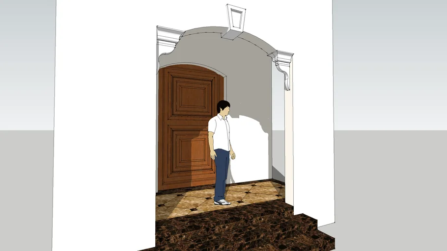 arch entrance | 3D Warehouse