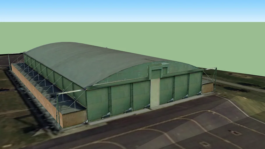 J Type Hangar, Colerne Airfield, Wiltshire | 3D Warehouse