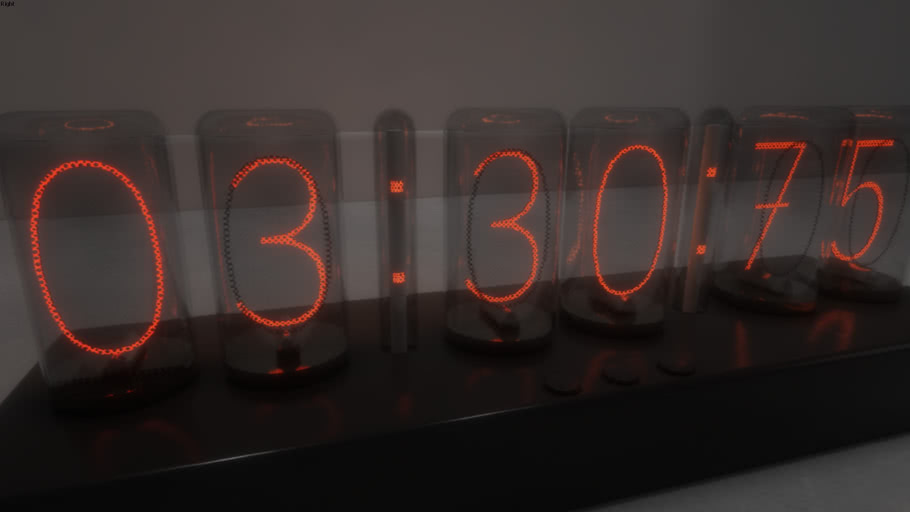 LED Clock | 3D Warehouse