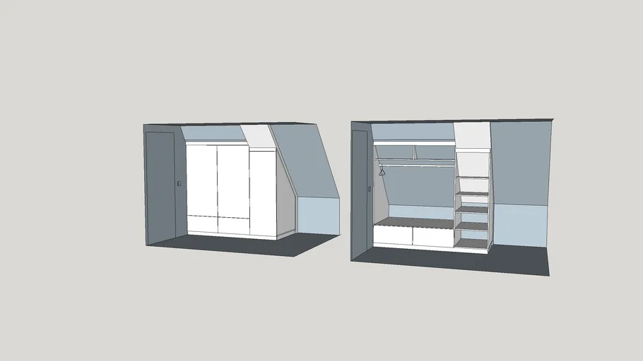 MD kast slaapkamer 1.1 | 3D Warehouse