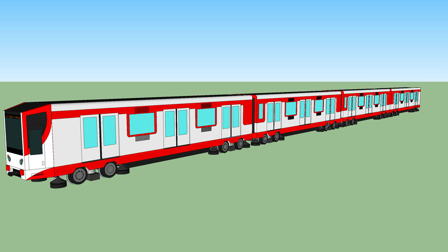 Alstom Metro Santiago Actualizado | 3D Warehouse