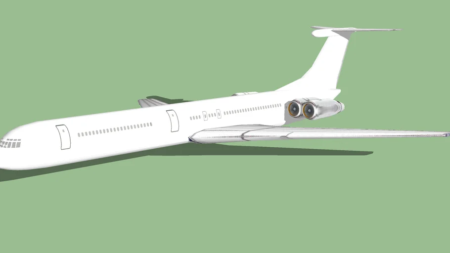 Template - Illyushin IL-62M {1Mb} | 3D Warehouse
