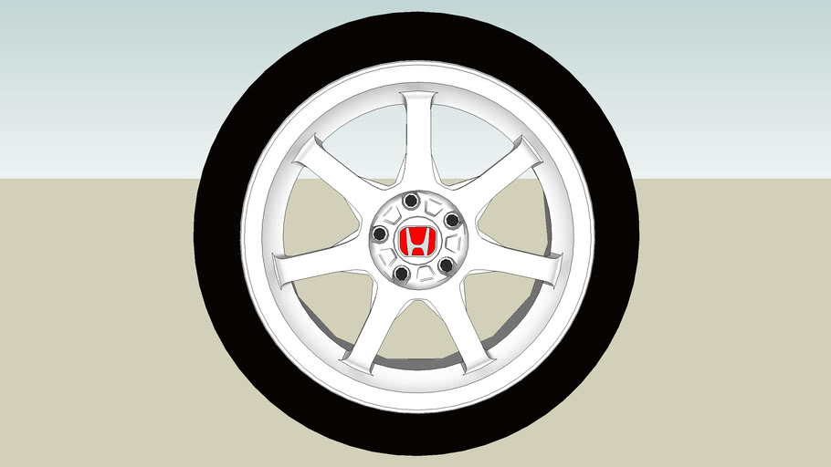 Honda Type-R Rim | 3D Warehouse