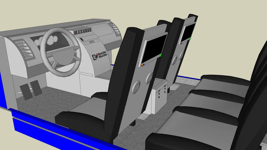 generic car interior 1mb | 3D Warehouse