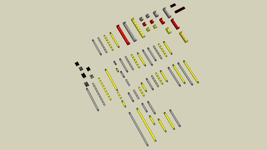 Fischertechnik components | 3D Warehouse