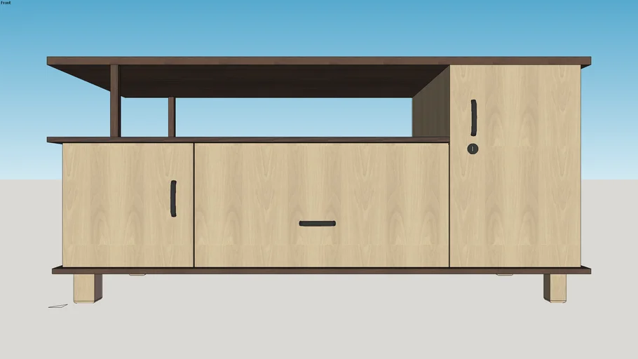 tủ tivi | 3D Warehouse