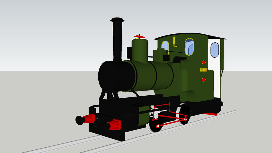 Talyllyn Railway No.6 ''Douglas'' (1954) | 3D Warehouse