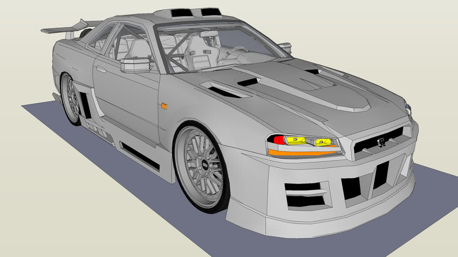 Nissan Skyline NFS | 3D Warehouse