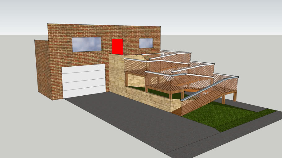 ADA Compliant Wheelchair Ramp Design | 3D Warehouse