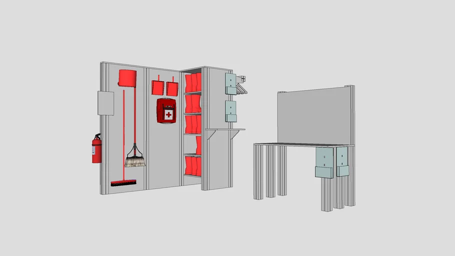 Inhaker productie | 3D Warehouse
