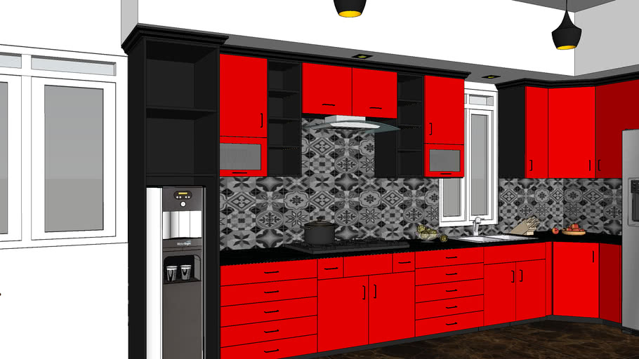 interior kitchen / dapur | 3D Warehouse