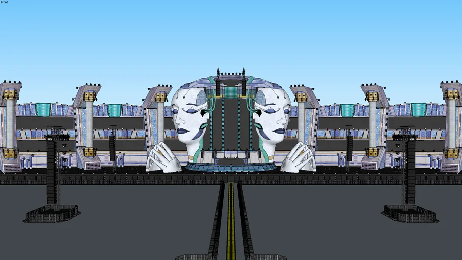 EDC Las Vegas 2019 Kinetic Energy | 3D Warehouse