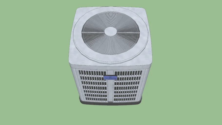 Central Air Conditioning Unit | 3D Warehouse