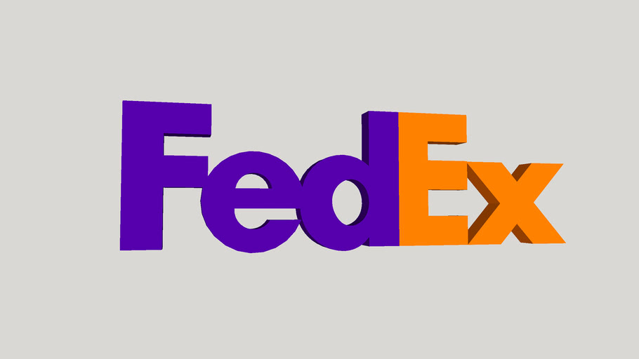 FEDEX LOGO | 3D Warehouse