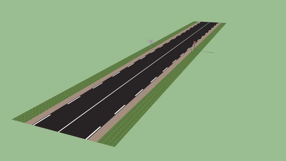 Secondary road | 3D Warehouse