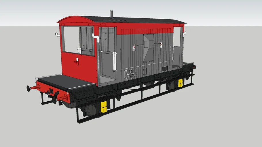 brake van from thomas | 3D Warehouse