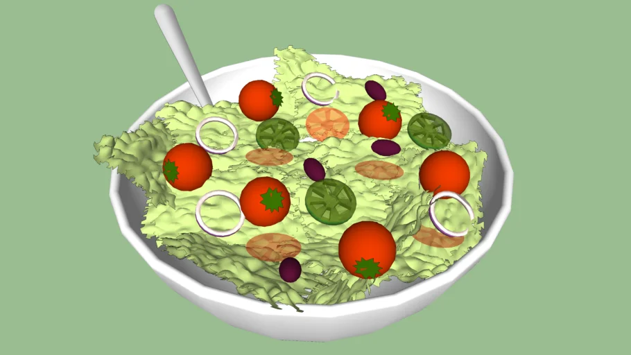 Salad | 3D Warehouse