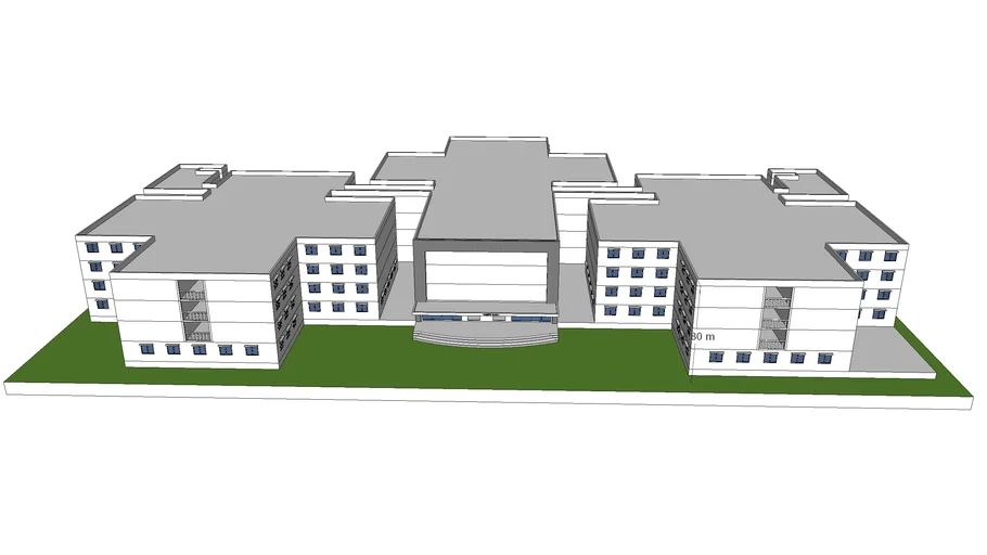 Academic Block | 3D Warehouse