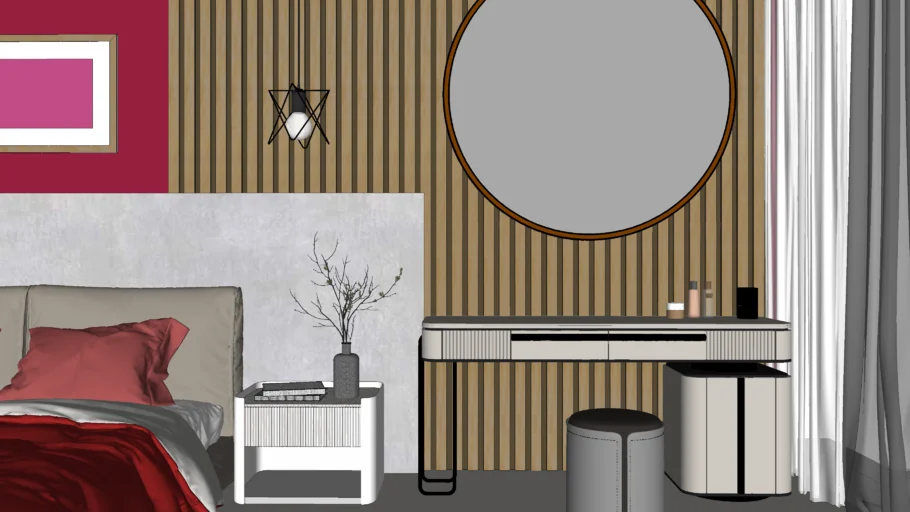 Bedroom Interior Design- Ripon Saha- Extrahouse | 3D Warehouse