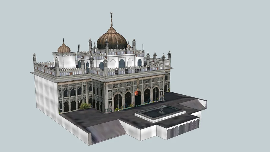 IMAMBARA HUSAINABAD LUCKNOW | 3D Warehouse
